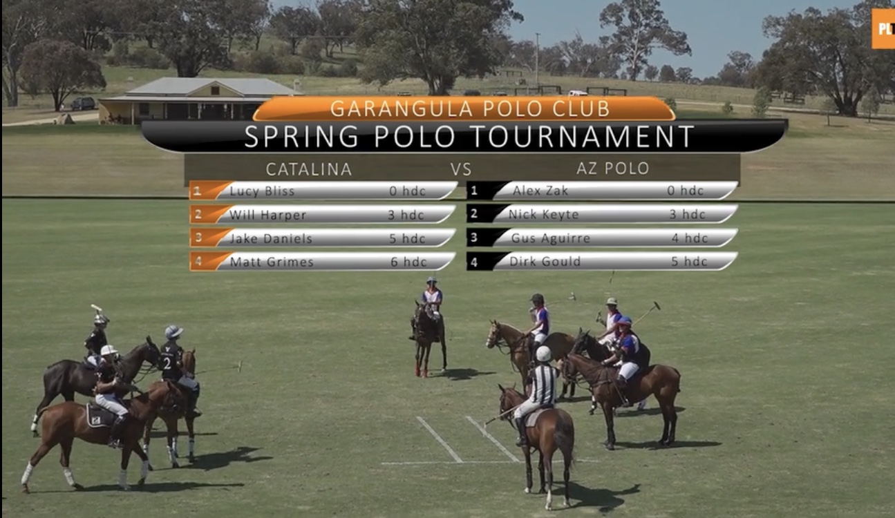 PoloLine.TV | Garangula Spring Tournament - Catalina v AZ Polo