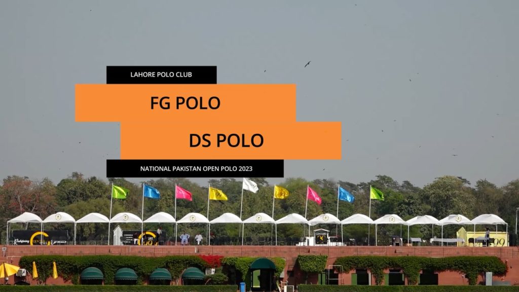 PoloLine.TV | National Pakistan Polo Open 2023 - FG Polo vs DS Polo