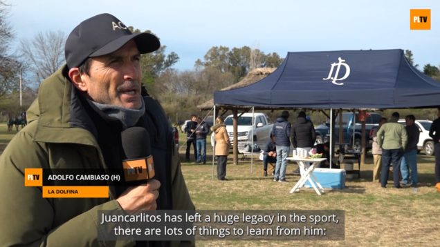 PoloLine.TV | Adolfito Cambiaso, a special farewell to Juancarlitos Harriot