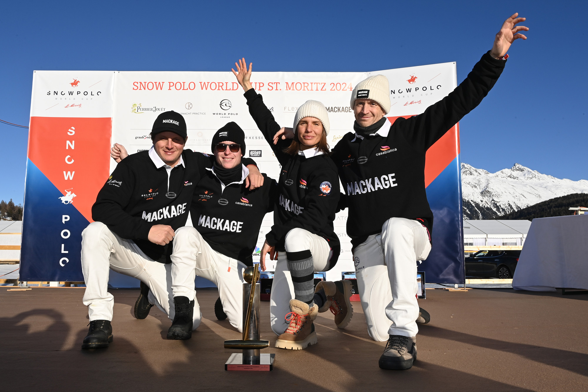 PoloLine.TV | Snow Polo World Cup Final - MACKAGE v The Kusnacht Practice