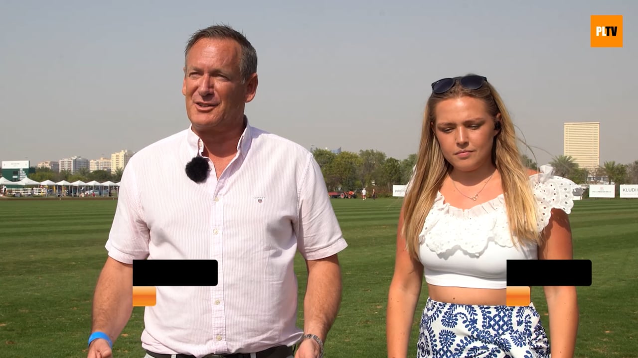 PoloLine.TV | Dubai Gold Cup 2024 - Matthew Dixon & Chloe Butlin P&V