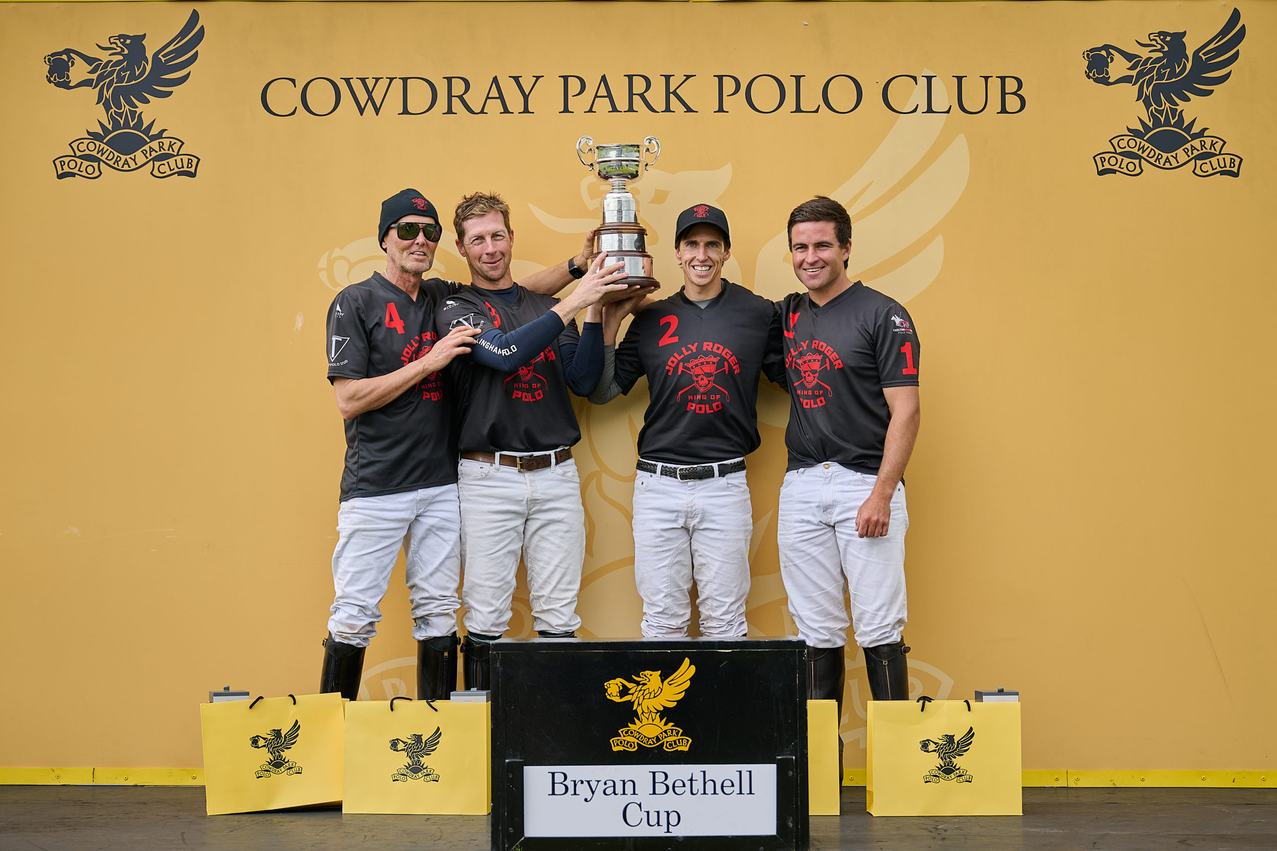 PoloLine.TV | Bryan Bethell 2024 - Dj Cats vs Jolly Roger King of Polo ...